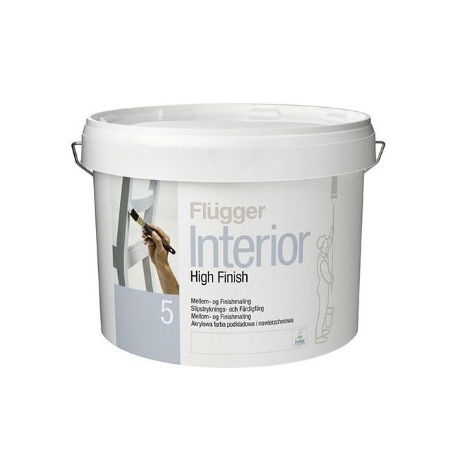 Краска Flügger Interior High Finish 5