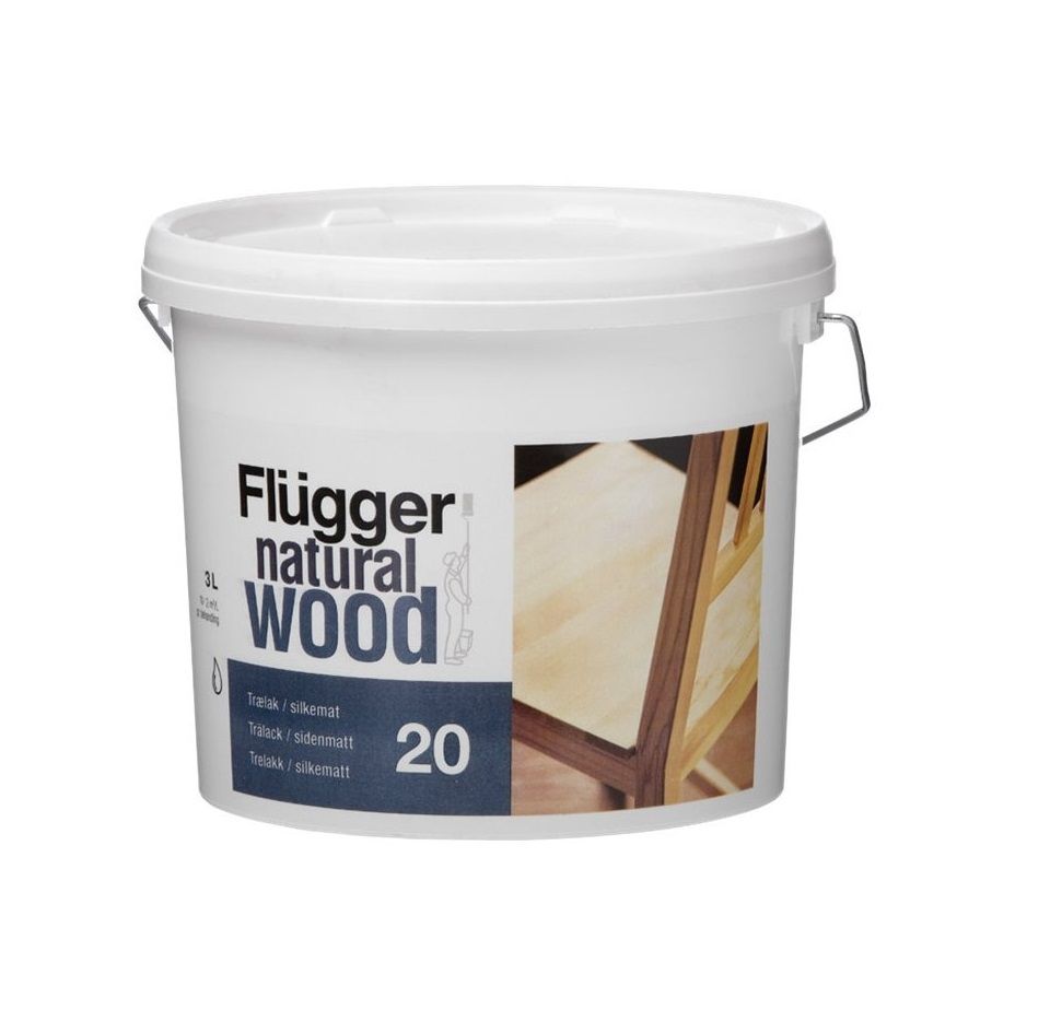 Краска Flügger Natural Wood Lacquer 20